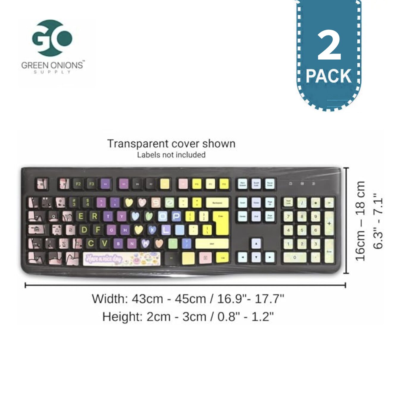 Shop-Universal Keyboard Cap® - Green Onions Supply